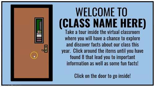 Virtual Open House- General and History Themed! TWO Editable Google Slides!