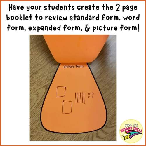 Candy Corn Place Value | Halloween Themed Math Activity by Mrs Bs ...
