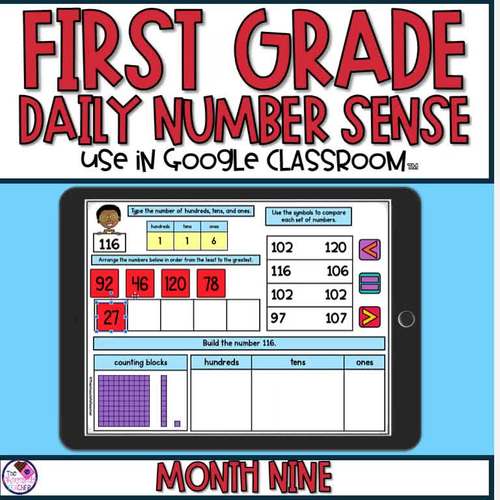 Number Sense Activities | Numbers to 120 | Place Value | Digital Google ...