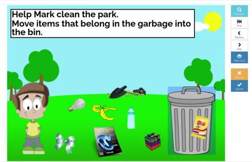 BOOM CARDS EARTH DAY REDUCE, REUSE AND RECYCLE: INTERNET ACTIVITIES