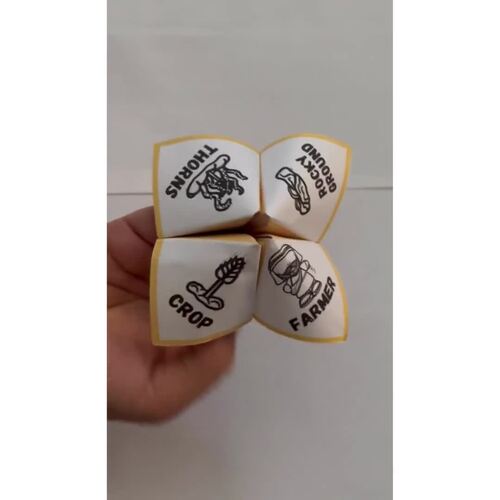 Parable of the Sower Bible Cootie Catcher, Sunday School Craft, Church ...