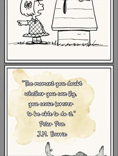 BOOK CHARACTER POSTERS with INSPIRATIONAL QUOTES (CURSIVE STYLE)