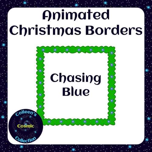 Christmas Borders and GIFs BUNDLE by Colleen's Cosmic Collection