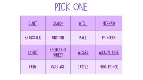 Fairy Tale Theme Gross Motor Game | Digital Therapy Fun by A Pedi PT