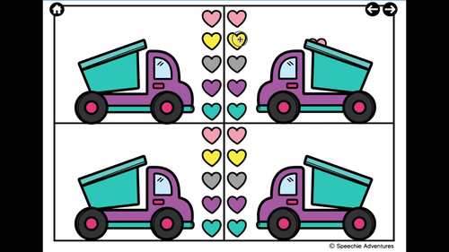 Valentine's Day Articulation 100 Trials Boom Cards™ by Speechie Adventures