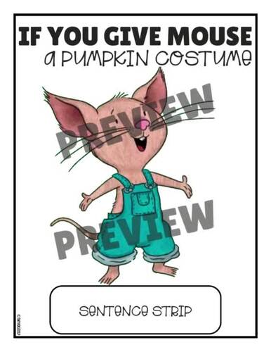 It's Pumpkin Day Mouse I Book Companion Activity I Halloween I Costume ...
