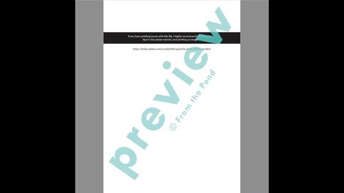 Penguin Subtraction Craft | Winter Math and Art Activity by From the Pond