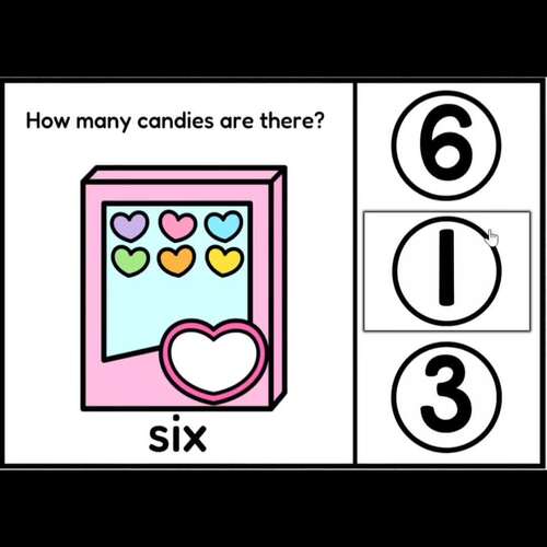 Candy Counting Boom Cards™ | Number Recognition 0–20 | Digital Resources