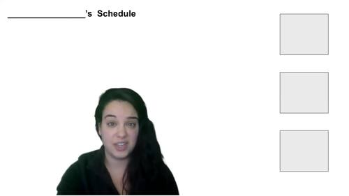 Visual Schedules: Green Screen Virtual Backgrounds by DancingSLP