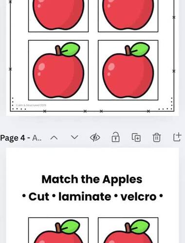 Errorless File Folders | Food Matching | Special Education & Autism