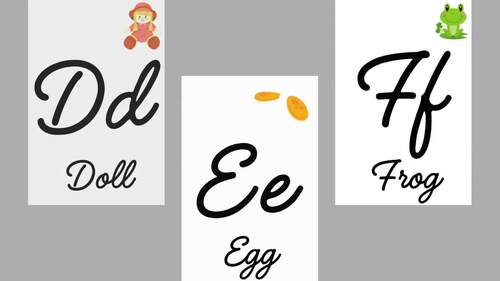 Homeschooling Flash Cards, Abc Flash Cards, Letters Educational Cards ...