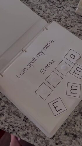 Toddler and Preschool Activity Book, Busy Book, Folder. Learning ...