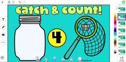 Digital Activities Counting Quantities 1-10 Google Slides™ Seesaw™ | Math