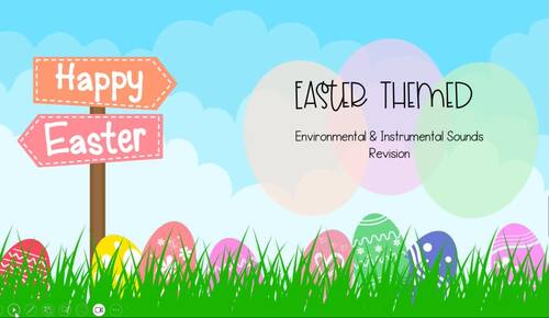 EASTER | Interactive Whiteboard Game | Environmental & Instrumental Sounds