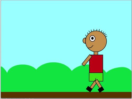 Scratch Project Bundle. Design and code a walking talking character.