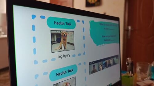 ESL Health Speaking Cards | Illness & Symptoms Conversation Activity ...