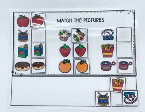 Fluent Matching Of Identical Pictures (Aligned With ABLLS-R B7) | TPT