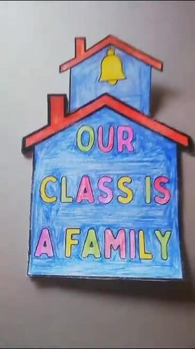 Our Class is a Family Craft & Bulletin Board Kit | Classroom Community ...