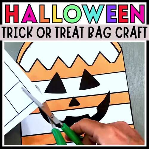 Halloween Name Craft | Preschool and Kindergarten Halloween Activity