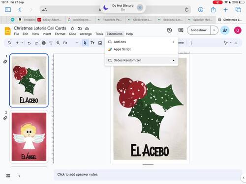 Spanish Christmas Loteria Game Mexican Christmas Party Spanish ...