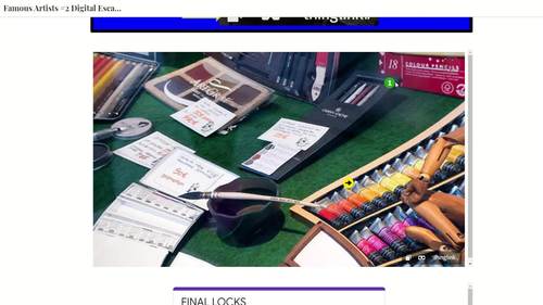 Famous Artists #2 DIGITAL ESCAPE ROOM for Google Drive® | Dali ...