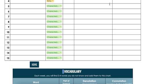 NIGHT Dialectical Journal (Print + Digital) - Big Ideas & Literary Analysis