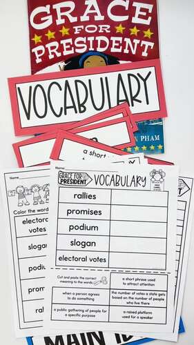 Grace for President Presidential Election 2024 Reading Comprehension