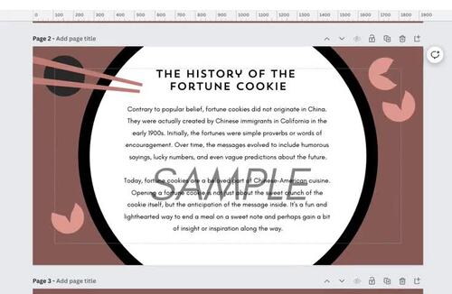 Paper Fortune Cookies Craft Activity with Template and Instructions ...