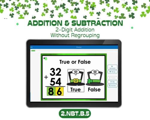 2-Digit Addition without Regrouping - 2.NBT.B.5 by Wanderlust Designer