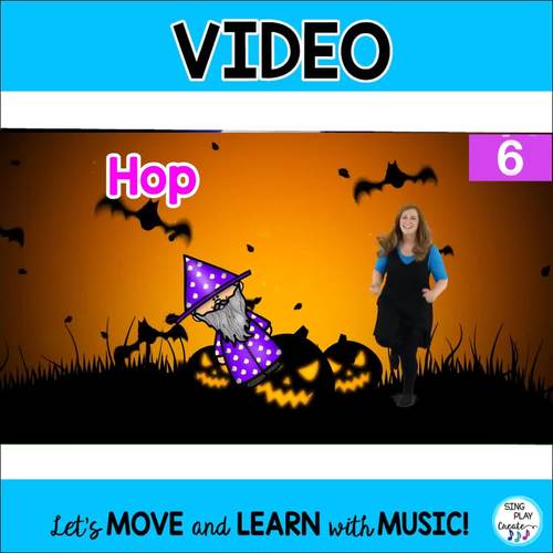 Halloween Freeze Dance, Brain Break, P.E. Exercise, Movement Activity ...