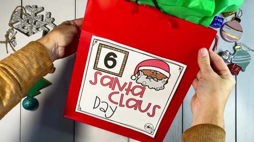 Santa Claus Themed Kindergarten Lessons - Santa Craft and Christmas ...