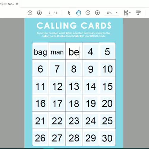 EDITABLE Bingo Cards for CVC Sight Words Letter Recognition Activity by ...