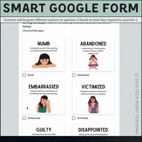 How are you feeling today? Daily check-in emotions form and classroom ...