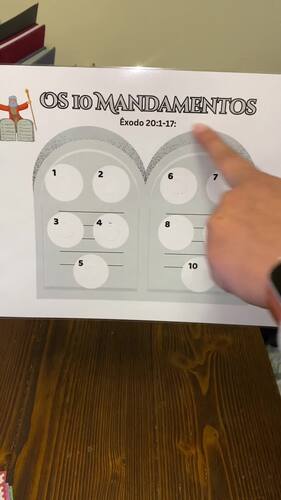 10 Commandments Printable Activity for Kids - Fun and Interactive Bible ...