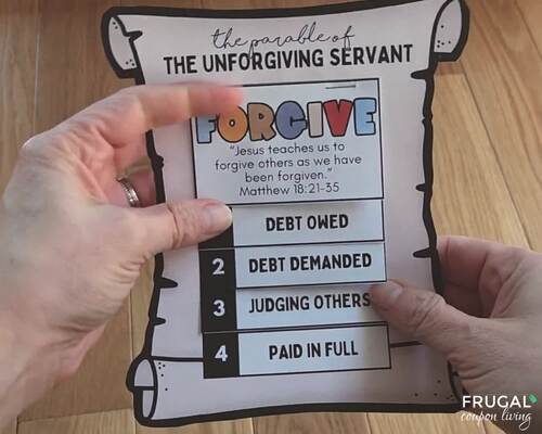 The Parable of the Unforgiving Servant Craft, Jesus' Parables ...