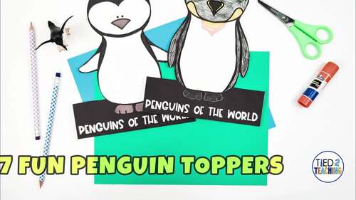 All About Penguins Report Pennants Penguin Science Craft Research Project