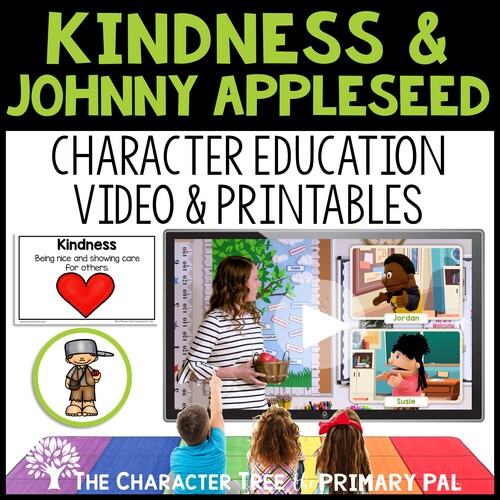 Kindness & Johnny Appleseed | 1st Grade SEL Video Lesson by The ...
