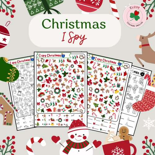 Christmas Bundle by cLOVE teaching English | TPT