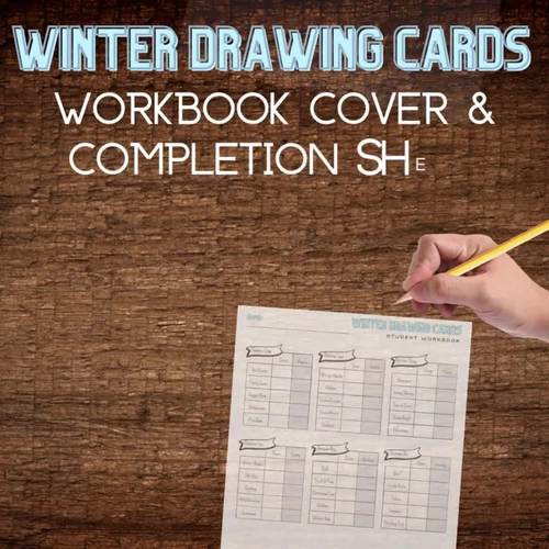 Winter Drawing Task Cards for Middle, High School Art Drawing Bell Ringer