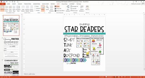 Readers Workshop - Building STAR Readers - Study Think Ask Respond