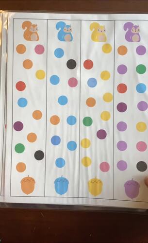 Pre-Writing Skills Tracing Handwriting Practice Color Recognition Matching