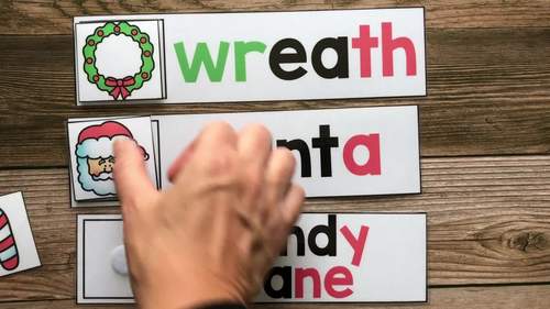 Christmas Literacy and Math Centers (Preschool, Sped, Kindergarten)