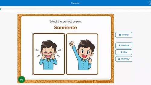 Boom Cards: Los Opuestos 3 - Opposites 3 - Vocabulary Identification by ...