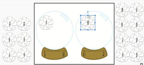 Converting Improper Fractions to Mixed Numbers Winter Activity - 4th Grade