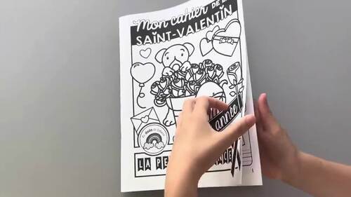 Cahier de Saint-Valentin 1re (fév.) by Le dada de Rébecca | TPT