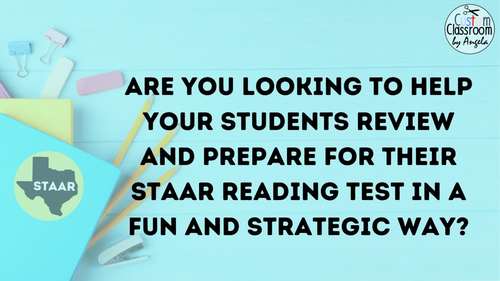 STAAR Reading Test Prep Mega Bundle | Print & Google Forms | New Item Types