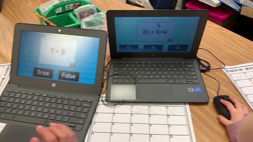 Ten More Ten Less Google Slides PowerPoint Digital Resources Math Games