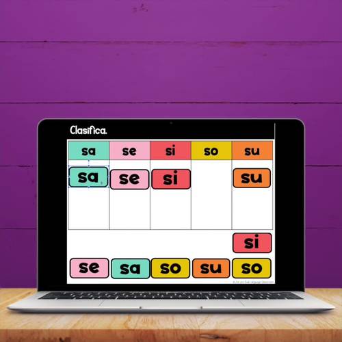 Actividades Letra S DIGITAL Seesaw Google Slides en español Letter S in ...