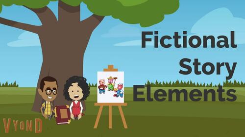 Fictional Story Elements: Animated Explainer Video by Library World