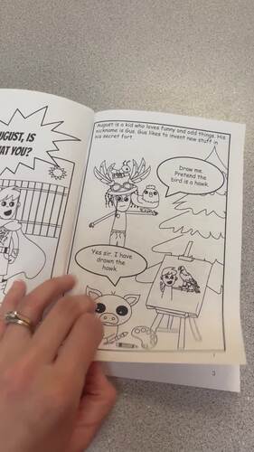 DECODABLE READER: au/aw saying /aw/- August is That You? SoR, Level 2 ...